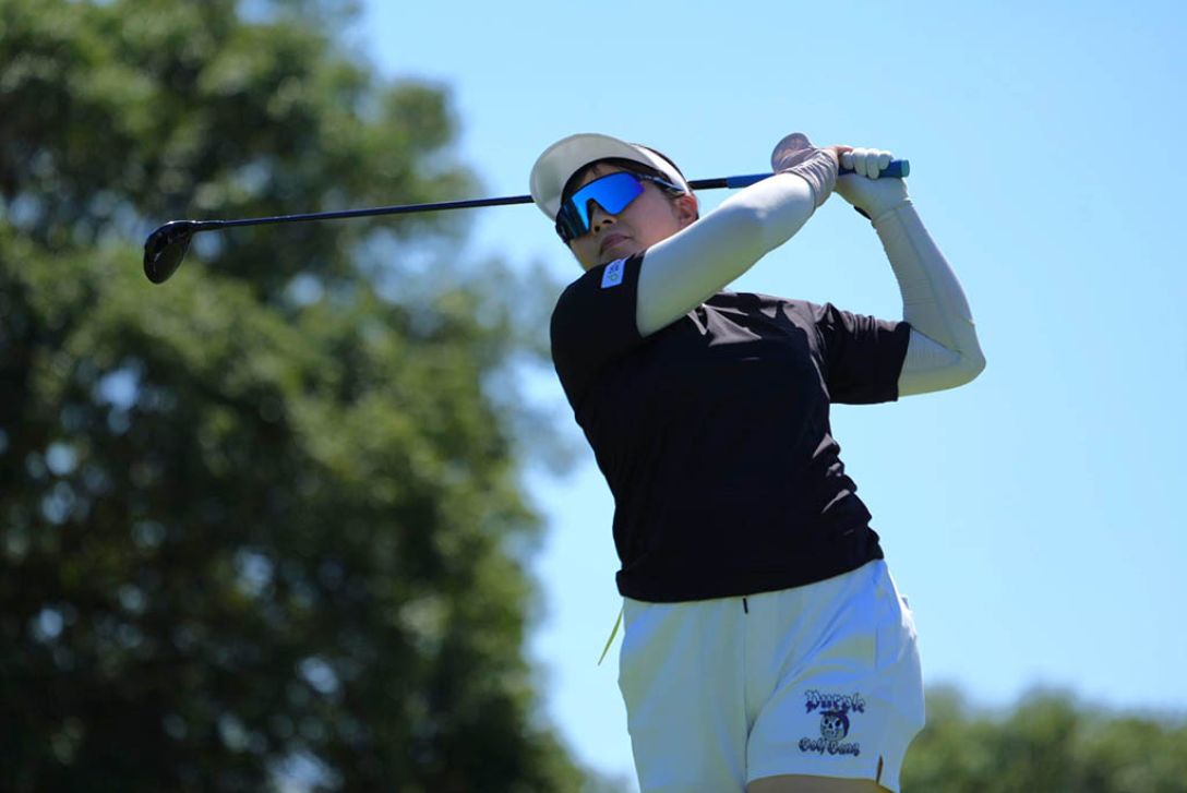 桑山紗月 自己ベスト63で首位スタート｜JLPGA｜日本女子プロゴルフ協会